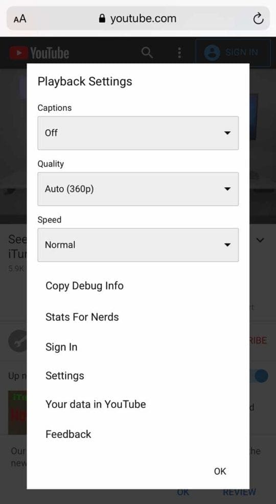 YouTube videos too slow on iPad, iPhone or iPod? Try this fix ...