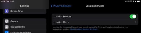 iPad: "Your Location Could Not be Determined"; Fix - AppleToolBox