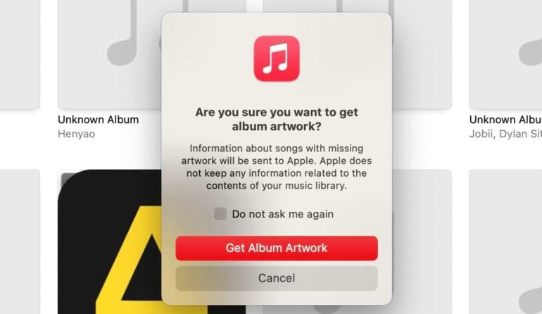 How to Use the Music App Artwork Feature - AppleToolBox