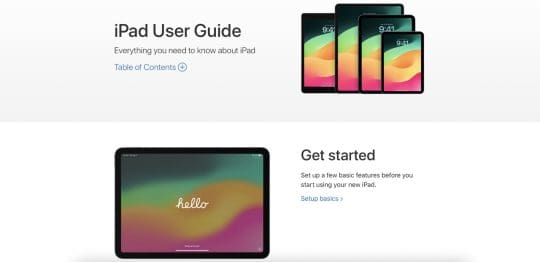 How to Find Your iPad's User Manual