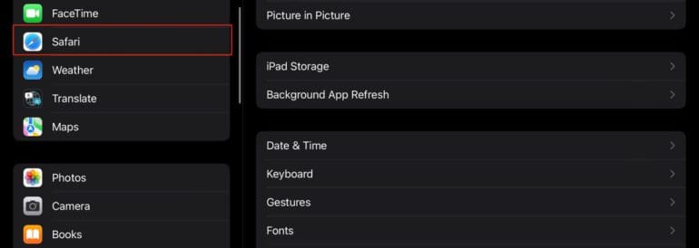 How to Clear Your iPad Browsing History - AppleToolBox