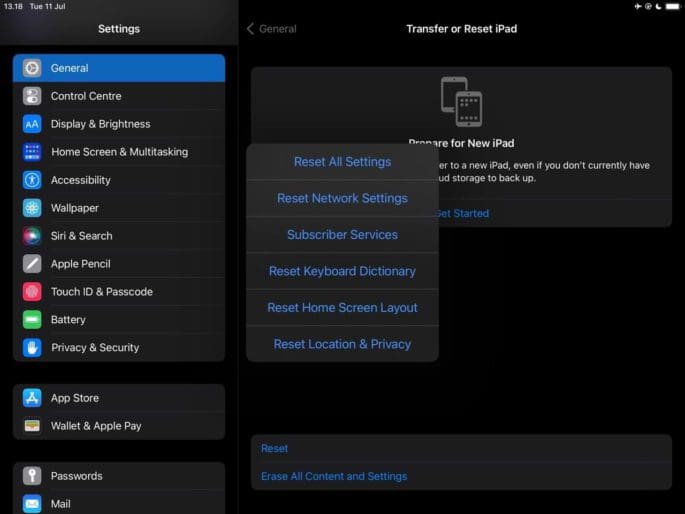 My iPad is Frozen or Not Responding, How do I Fix It?