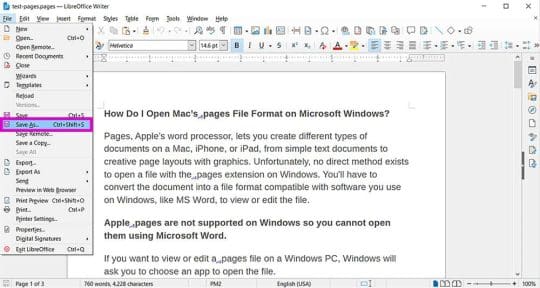 How Do I Open Mac’s .pages File Format On Microsoft Windows? - AppleToolBox