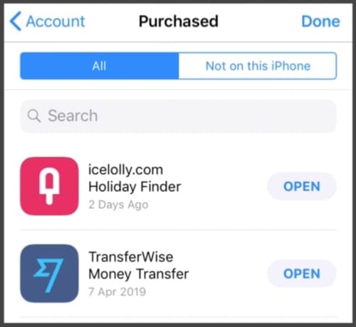 App Store displays 'No Purchases' for previous purchases | AppleToolBox
