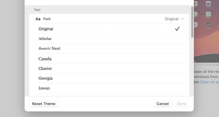 How to Change Appearance of Books in Apple Books (iBooks) - AppleToolBox