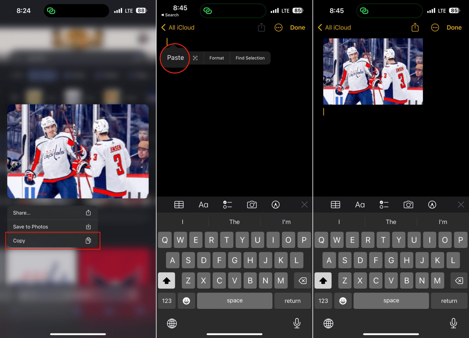 How to Attach Images to Messages and Email Without Saving the Image on ...