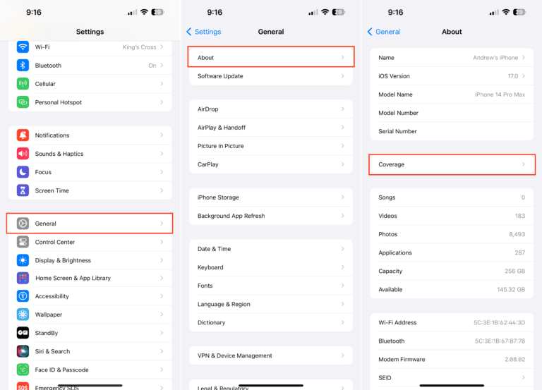 How to Check Your Apple Support Coverage: iPhone, iPad, iPod, Mac ...