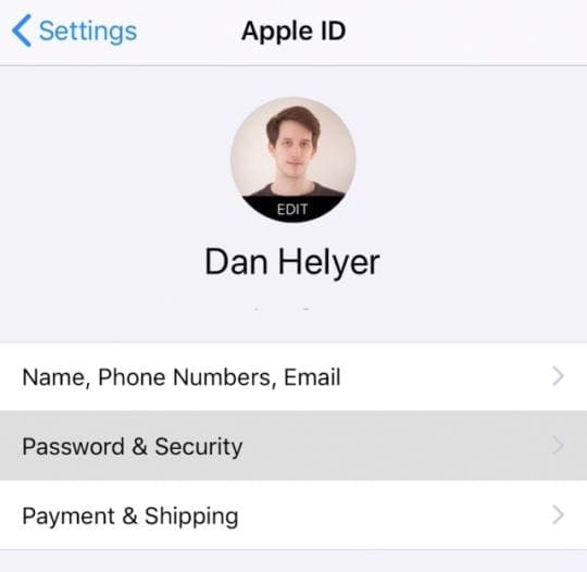 How do I change my Apple ID and password on iPhone, iPad, or iPod ...