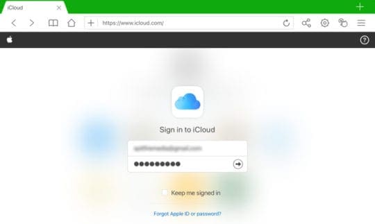 How to login to iCloud.com on your iPhone or iPad - AppleToolBox