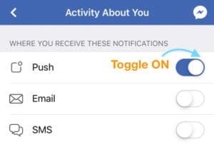 Facebook push notifications not working; fix - AppleToolBox