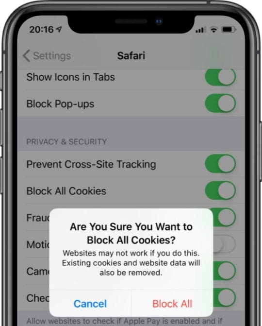 Can’t Clear the Browsing History in Safari on Your iPhone or iPad