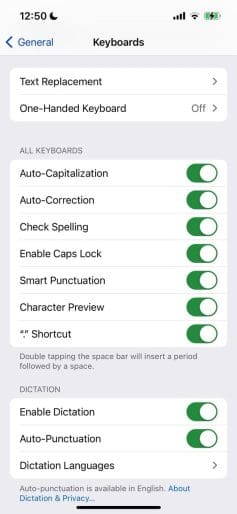 iPhone Predictive Text Not Working: How to Fix - AppleToolBox