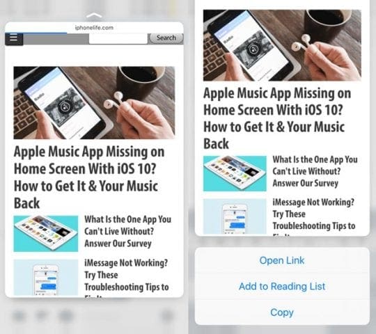 When Using 3D Touch on Your iPhone Makes Sense: 12 Tips - AppleToolBox