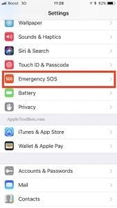 How to Setup and Use iPhone Emergency SOS Feature - AppleToolBox