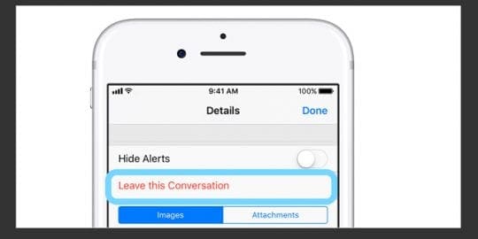 How To Remove Yourself From A Group iMessage - AppleToolBox