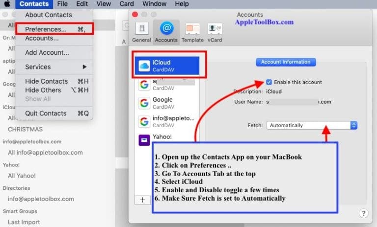 Messages app and iMessage contact names missing, shows number? Fixes - AppleToolBox