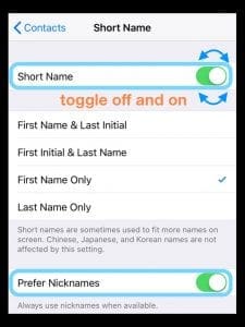 Messages app and iMessage contact names missing, shows number? Fixes - AppleToolBox