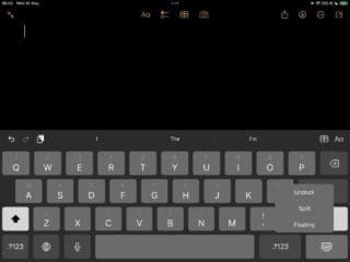 How to Fix an iPad Keyboard That's Split in Half or Two - AppleToolBox