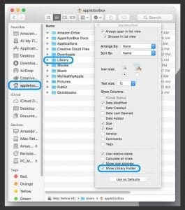 How-To Show Your User Library in macOS Catalina, Mojave, High Sierra ...