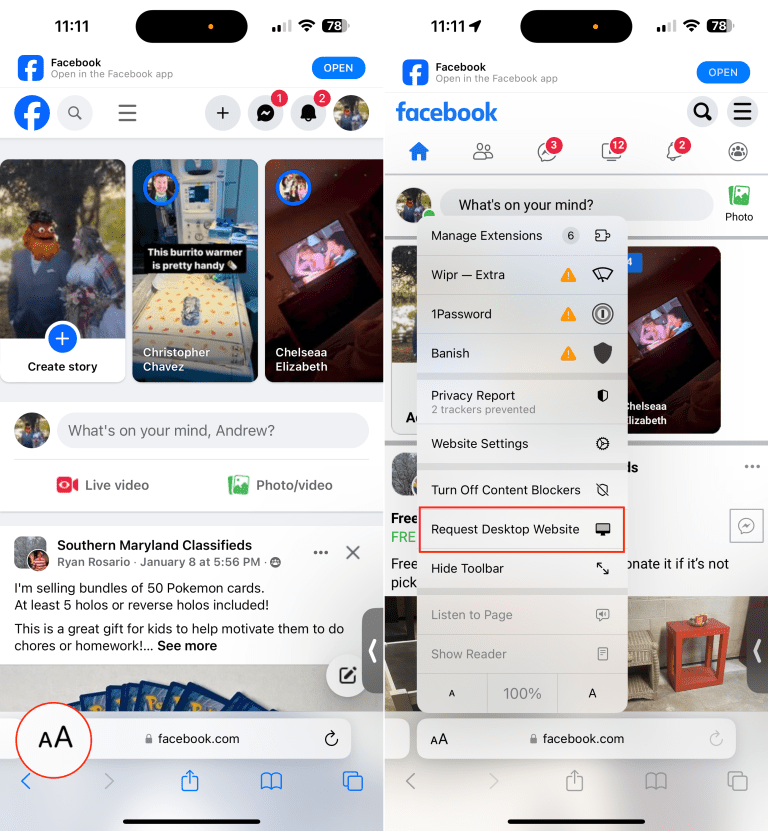 How To Add Facebook Events to Your iPhone's or iPad's Calendar ...