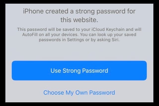 Why Is My iPhone Choosing Passwords For Me In iOS 12? - AppleToolBox