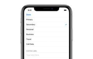Seeing Message "Number Changed To Primary" on iPhone 11, XS, or XR ...