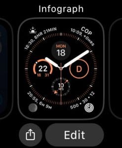 How to Use the Infograph Complications on your Apple Watch - AppleToolBox