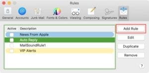 Create an out-of-office message in Apple Mail - AppleToolBox