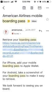 Streamline your airport wait: Add a boarding pass to Apple Wallet