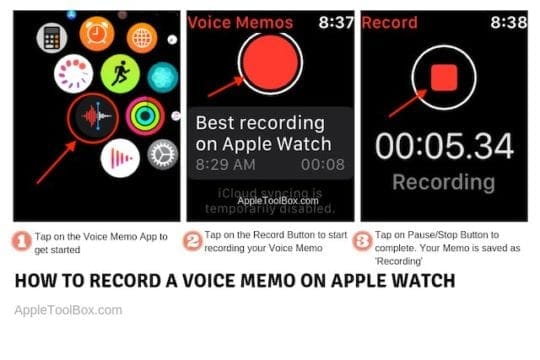 How to work with Voice Memos on your Apple Watch - AppleToolBox