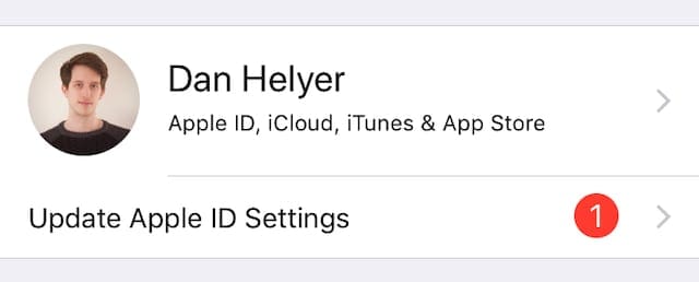 Getting a message to Update Apple ID Settings on iPhone, iPad, or Mac?