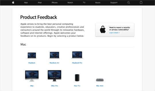 The Best Ways to Send Apple Your Feedback and Bug Reports