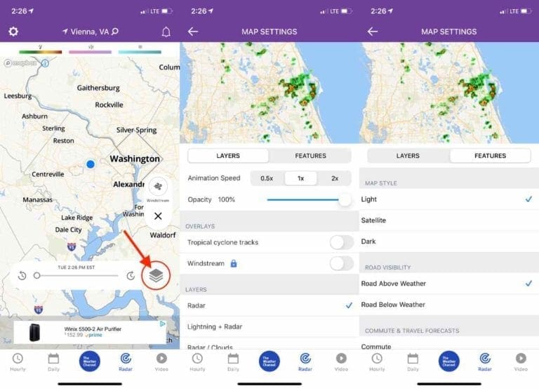 The Weather Channel App - 5 Tips and Tricks to get the best experience ...