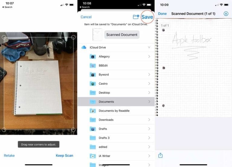 Scan your homework or documents with iPhone or iPad - AppleToolBox