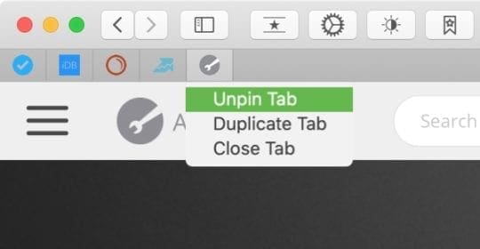 macOS: How to Use Pinned Tabs in Safari - AppleToolBox