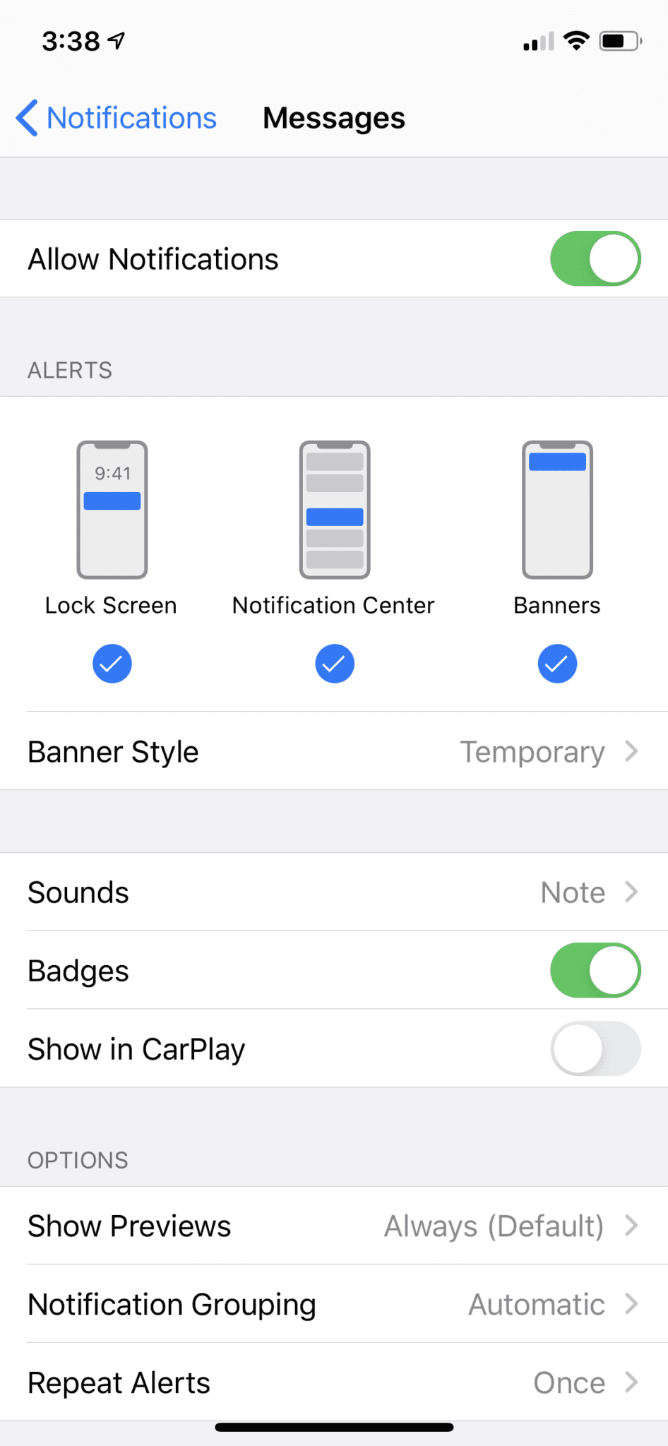 iPhone: Enable LED Flash Blink on Incoming Text Messages - AppleToolBox