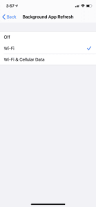 Turning on Background App Refresh on iOS - AppleToolBox