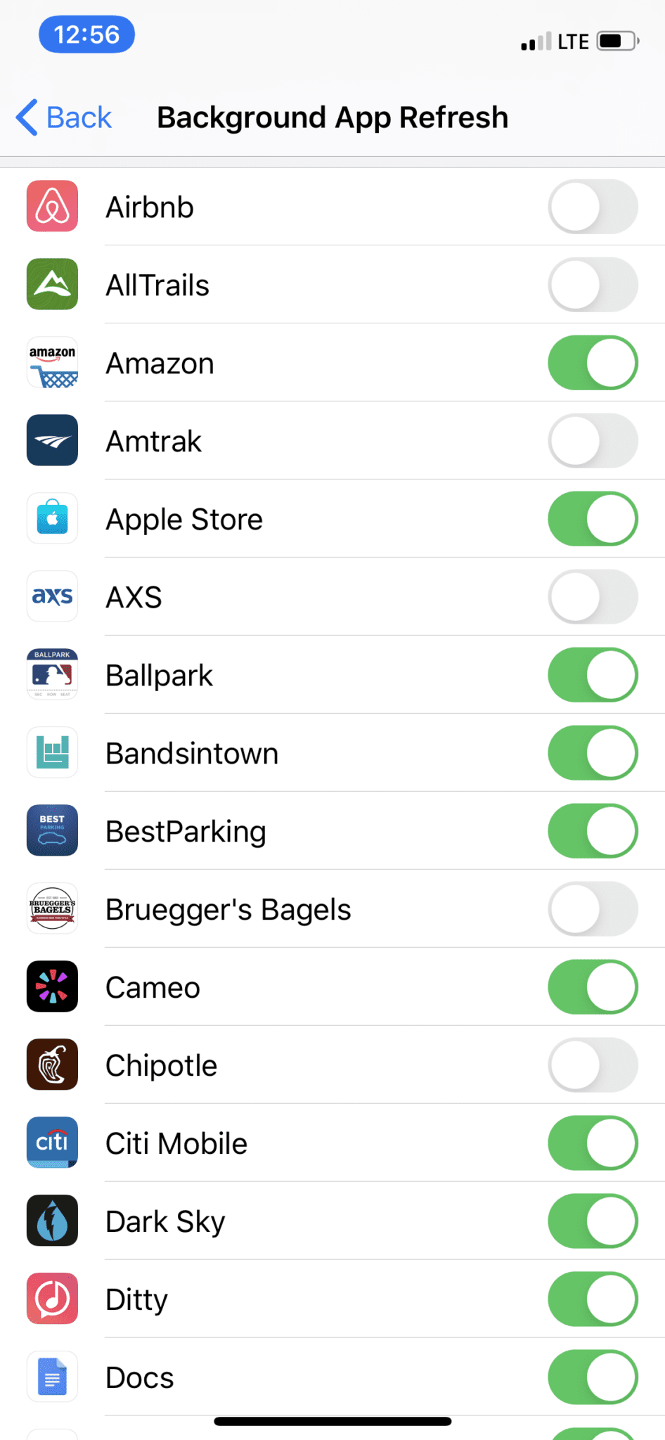 Turning on Background App Refresh on iOS - AppleToolBox
