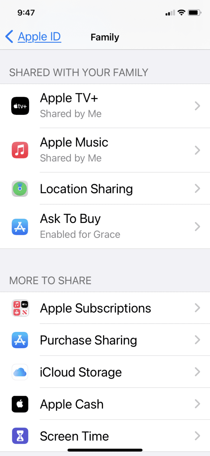 How to Use Apple Music and Family Sharing - AppleToolBox