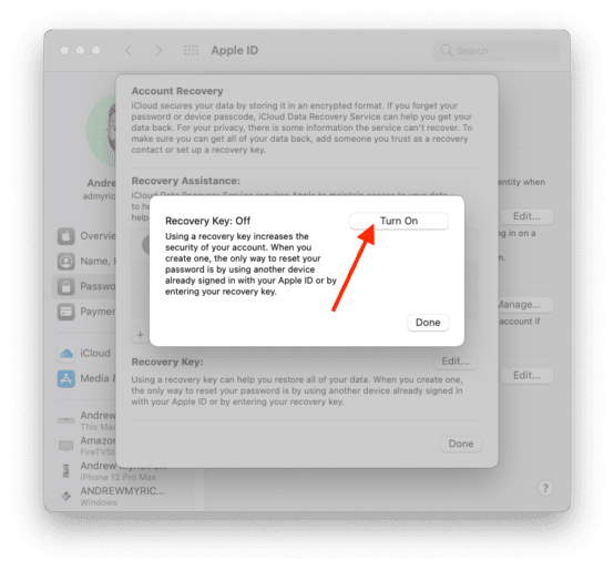 How To Set Up an Apple ID Recovery Key - AppleToolBox