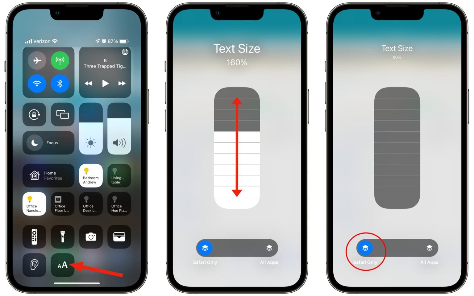 How To Change the Text Size for Each App on iPhone and iPad - AppleToolBox