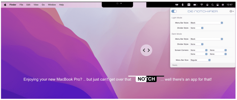 Best Apps To Hide the Notch on the MacBook Pro - AppleToolBox