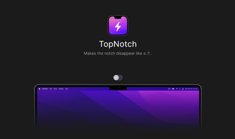 Best Apps To Hide the Notch on the MacBook Pro - AppleToolBox