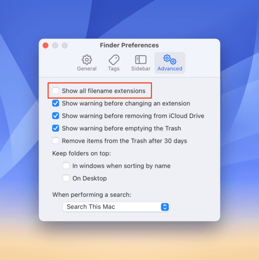 How To Show All File Extensions in Finder on Mac - AppleToolBox