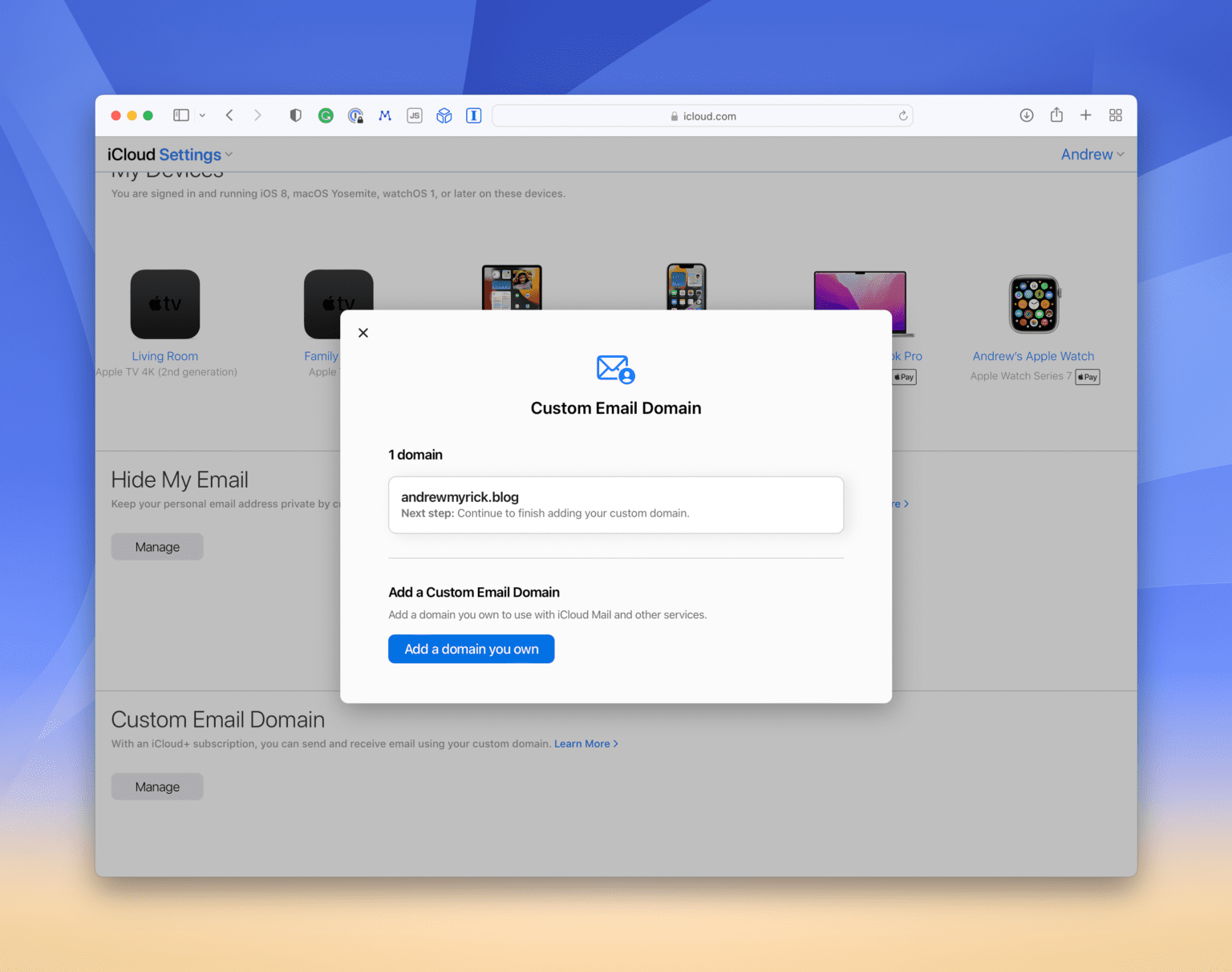 How To Set up Custom Email Domains With iCloud Mail - AppleToolBox