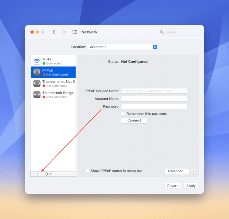 Get Rid of ‘No PPPoE configurations were found’ Message - AppleToolBox