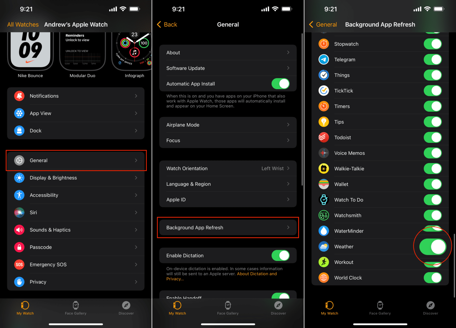 Apple Watch Weather Not Updating - AppleToolBox