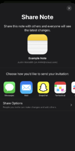 How To Share Notes On iPhone and Mac - AppleToolBox