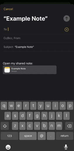 How To Share Notes On iPhone and Mac - AppleToolBox