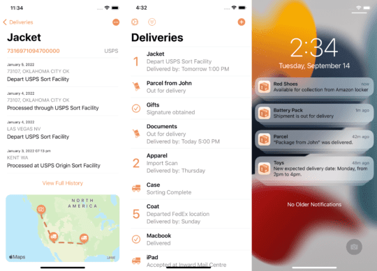 Best Delivery Tracking Apps for iPhone - AppleToolBox